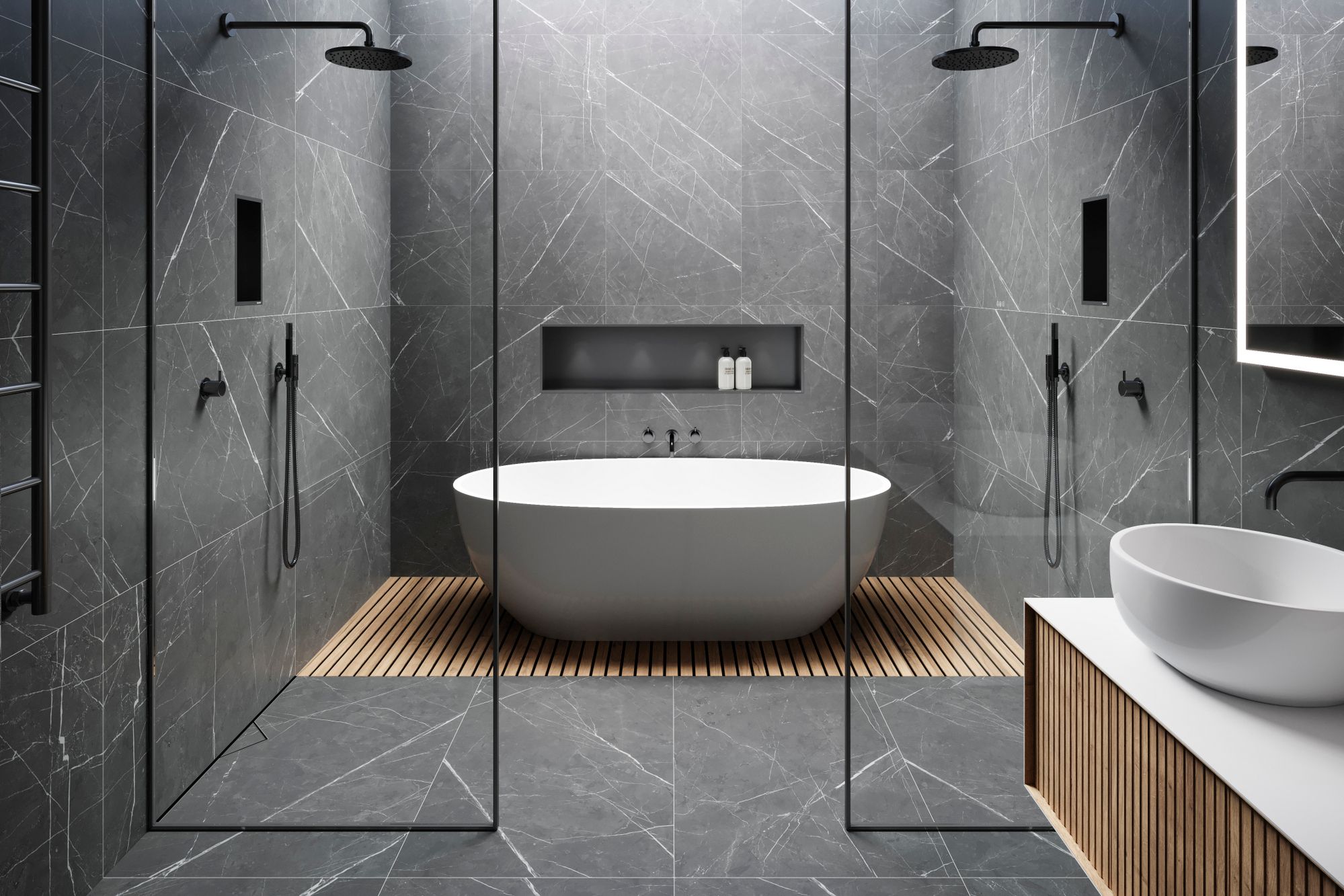 S-LINE Stainless steel shower channel By ESS Easy Drain