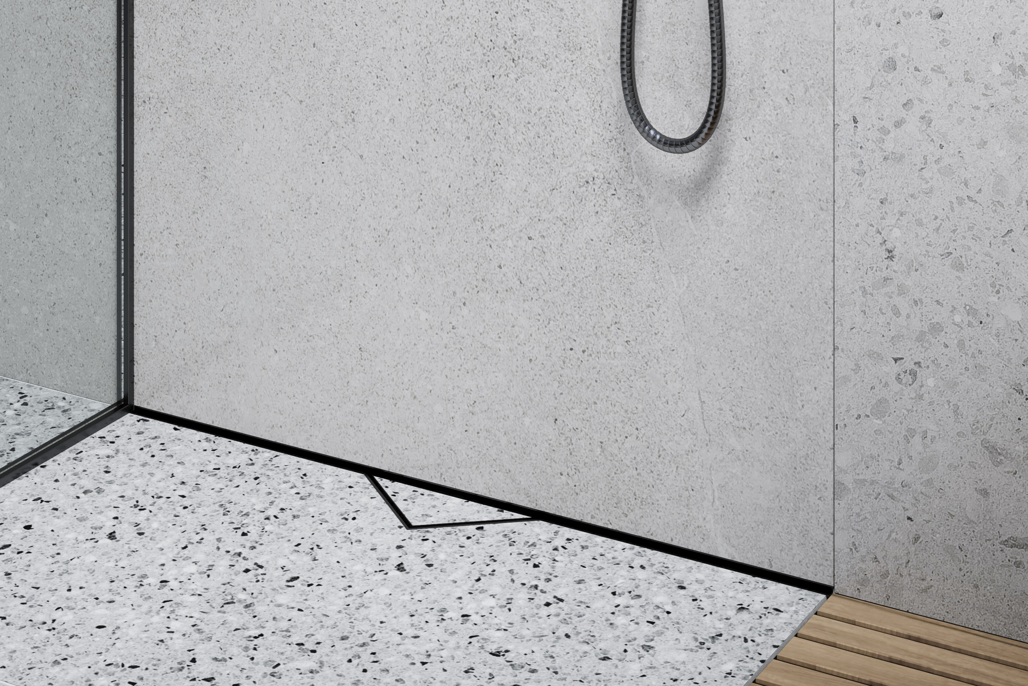 S-LINE Stainless steel shower channel By ESS Easy Drain