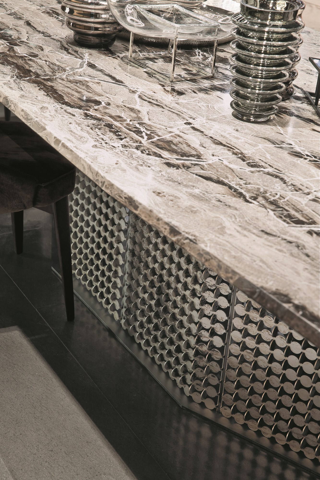 S-PENNY Rectangular steel table By Henge | design Massimo Castagna