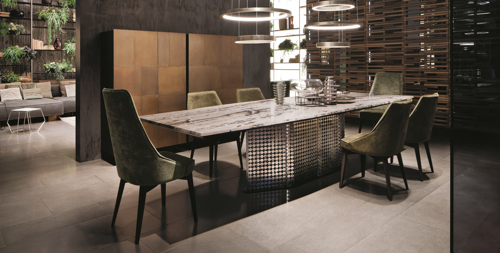 S-PENNY Rectangular steel table By Henge | design Massimo Castagna