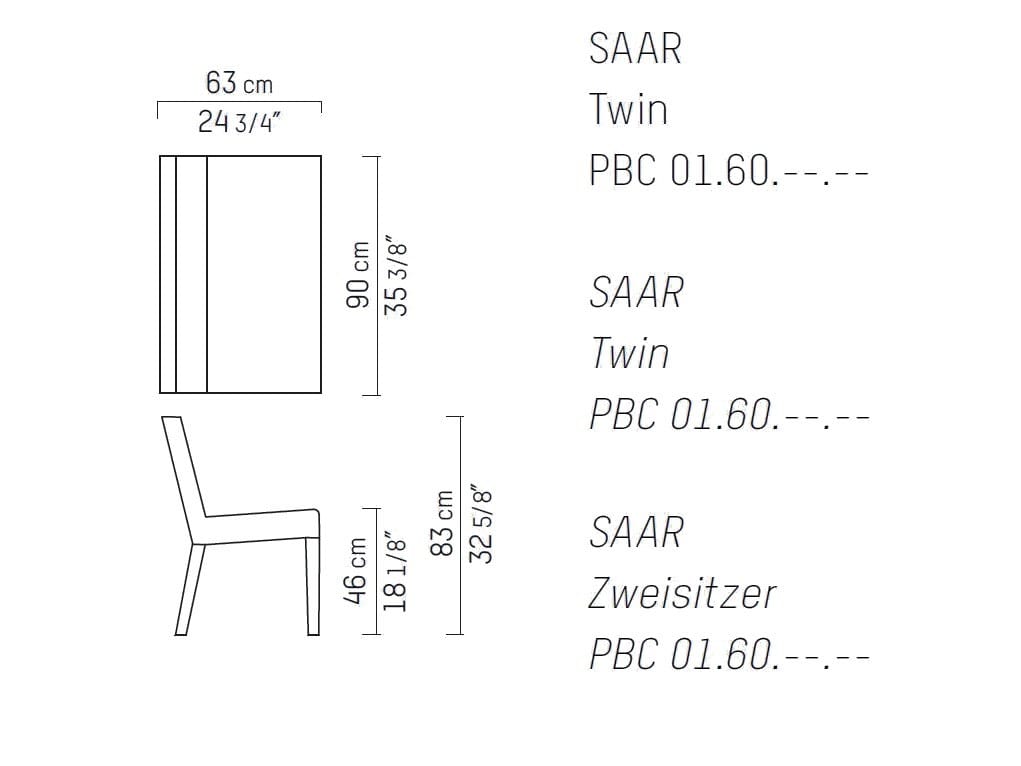 SAAR Easy chair By Piet Boon