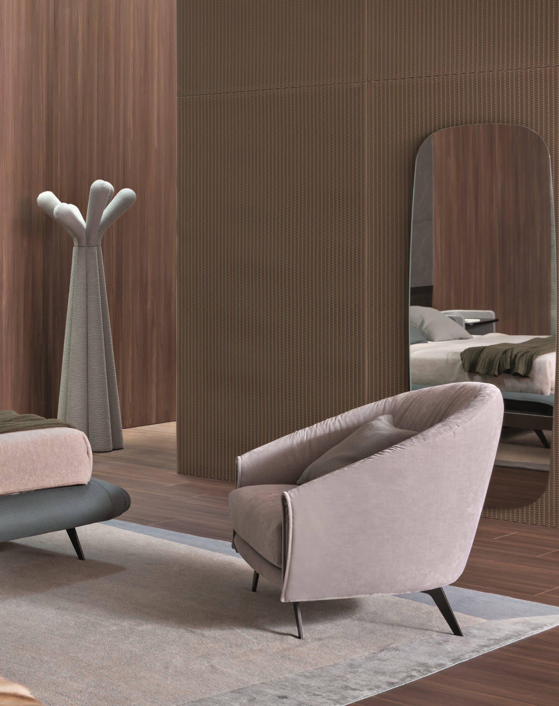 SADDLE | Armchair Saddle Collection By Bonaldo design Giuseppe Viganò