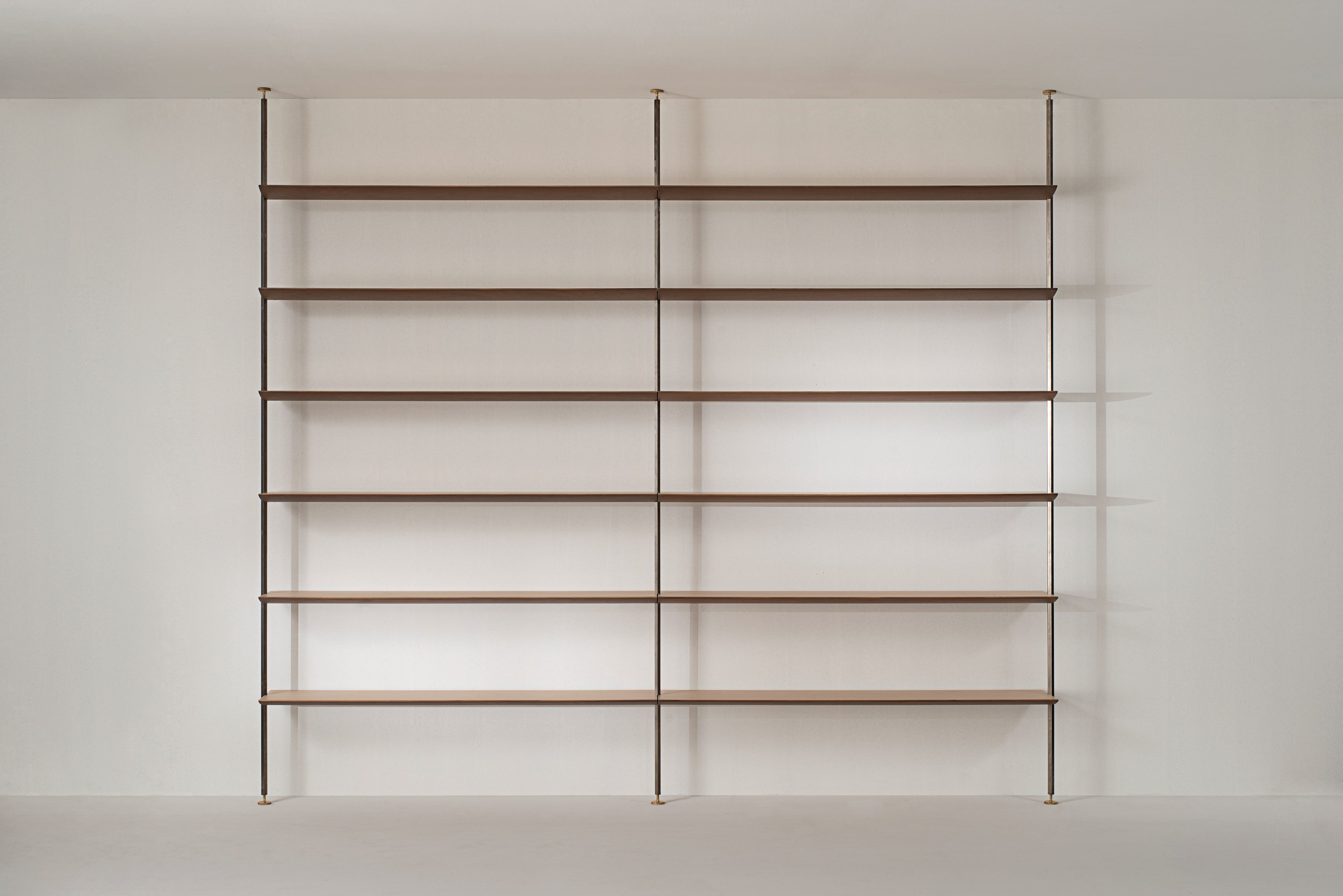 SAILOR Floor-ceiling mounted bookcase By Living Divani | design David ...
