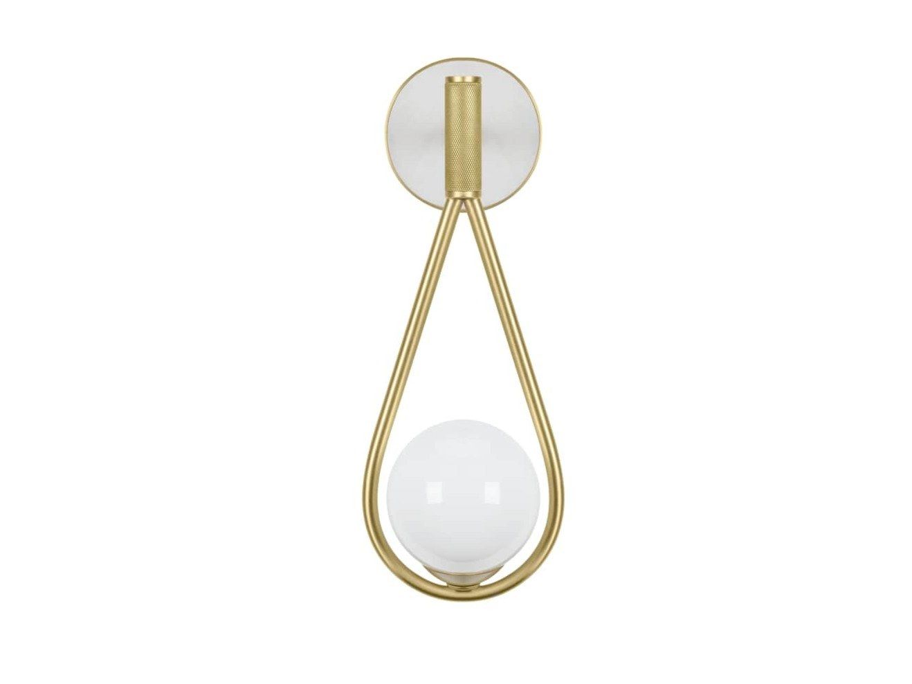 Direct light brass wall lamp SAINT MORITZ By FRATO