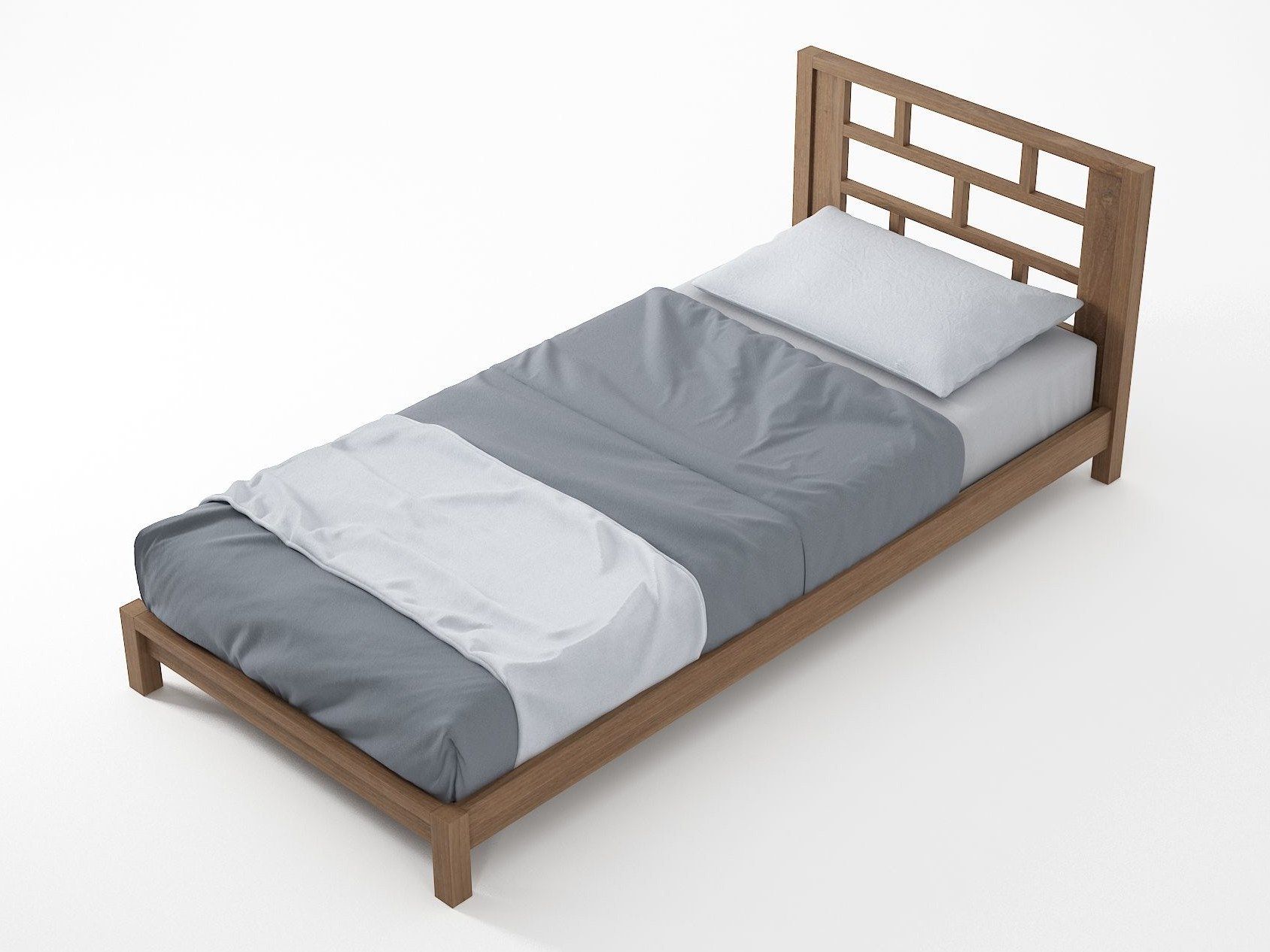 SAKAE | Single bed By KARPENTER design Hugues Revuelta