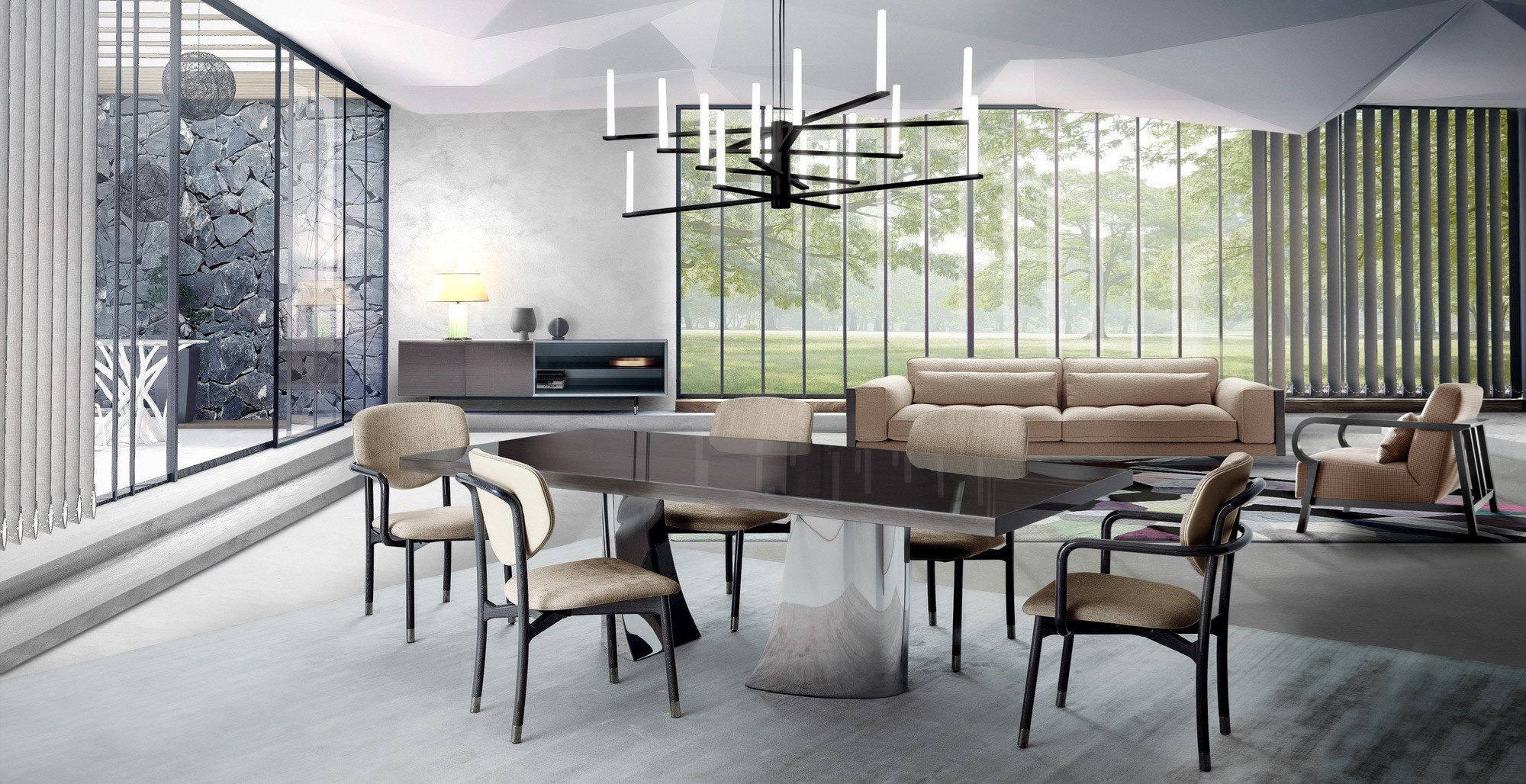 SAKS table By Costantini Pietro design Stefano Spessotto