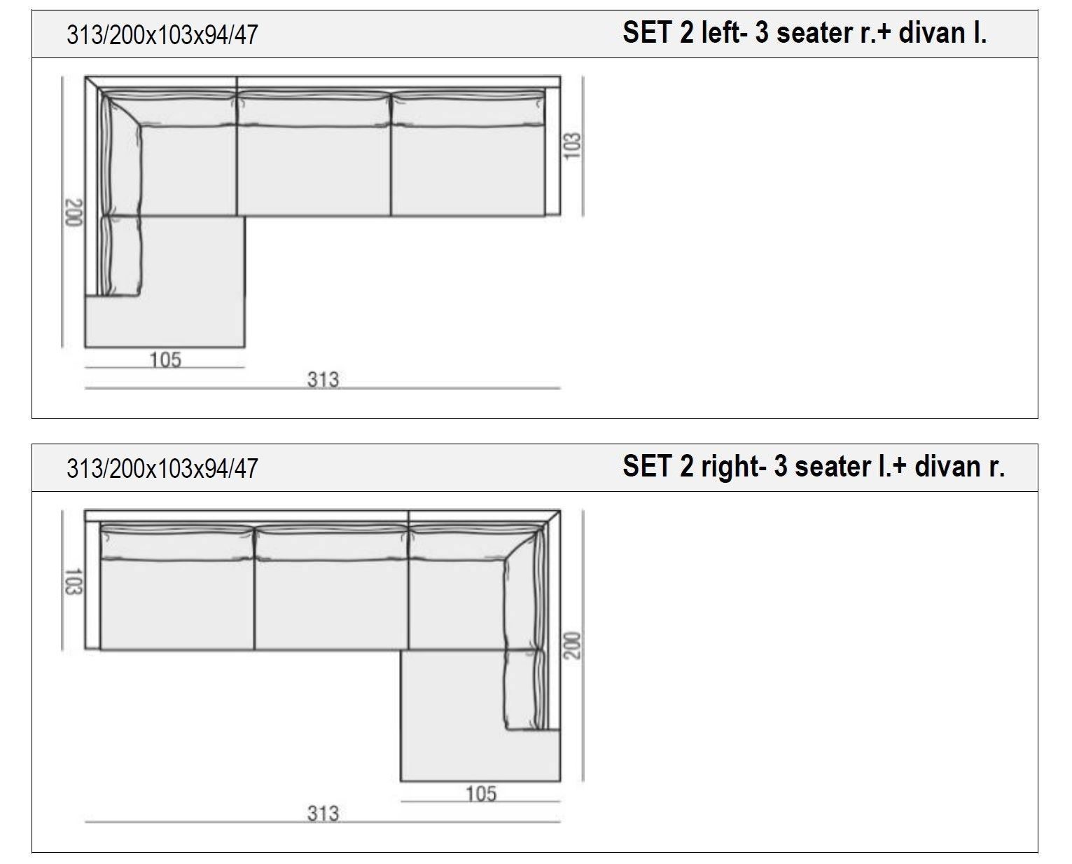 SALLY | Corner sofa Sally Collection By Sits