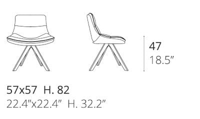 SALLY 椅子 By Ozzio Italia | design Marco Pozzoli