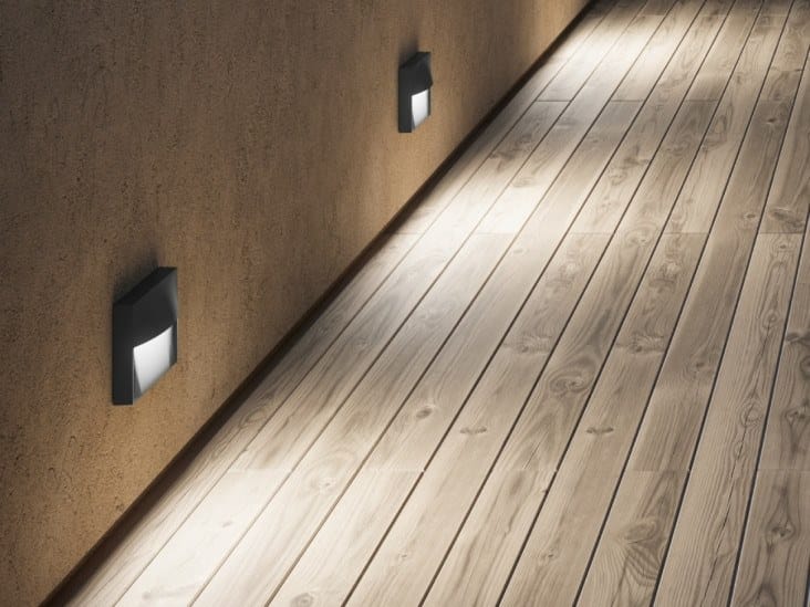 SAM LED wall-mounted outdoor metal steplight By LedsC4 | design ...