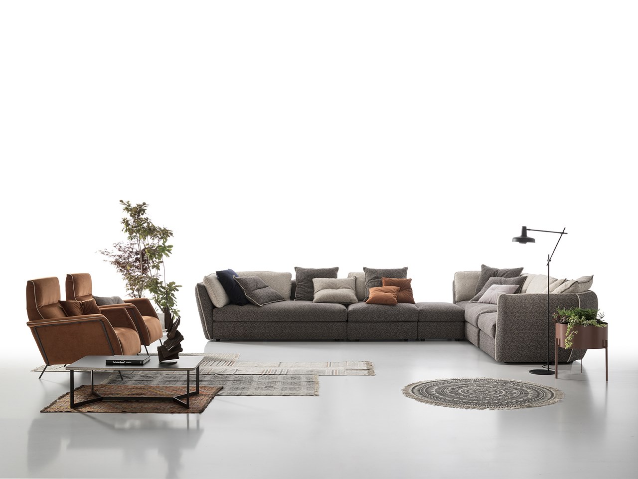 SAMBO Sofa By AERRE ITALIA