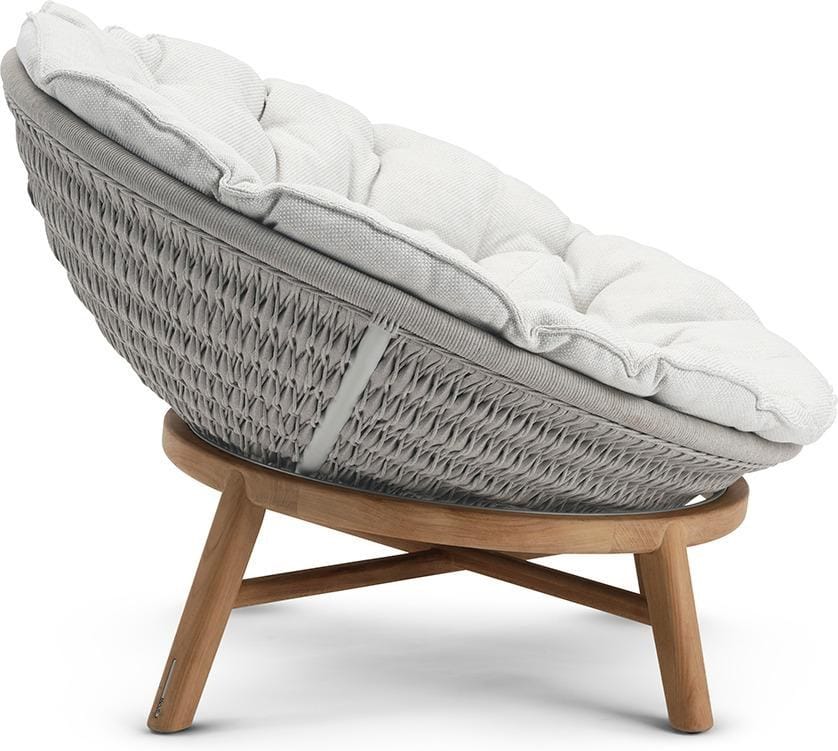 SANDUA Fabric garden armchair By MANUTTI | design Robin Hapelt