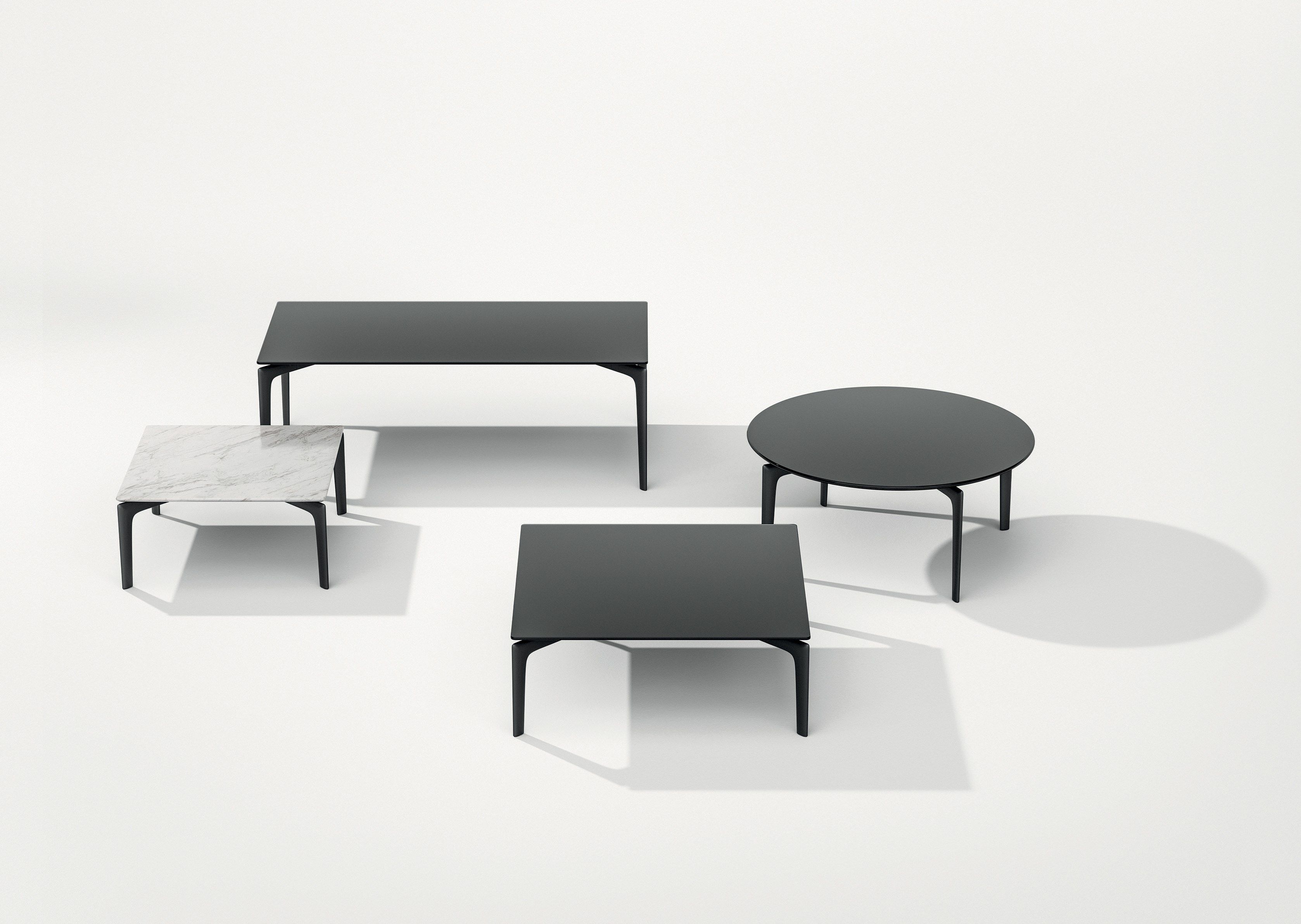 SAUL | Coffee table By arper design Jean-Marie Massaud