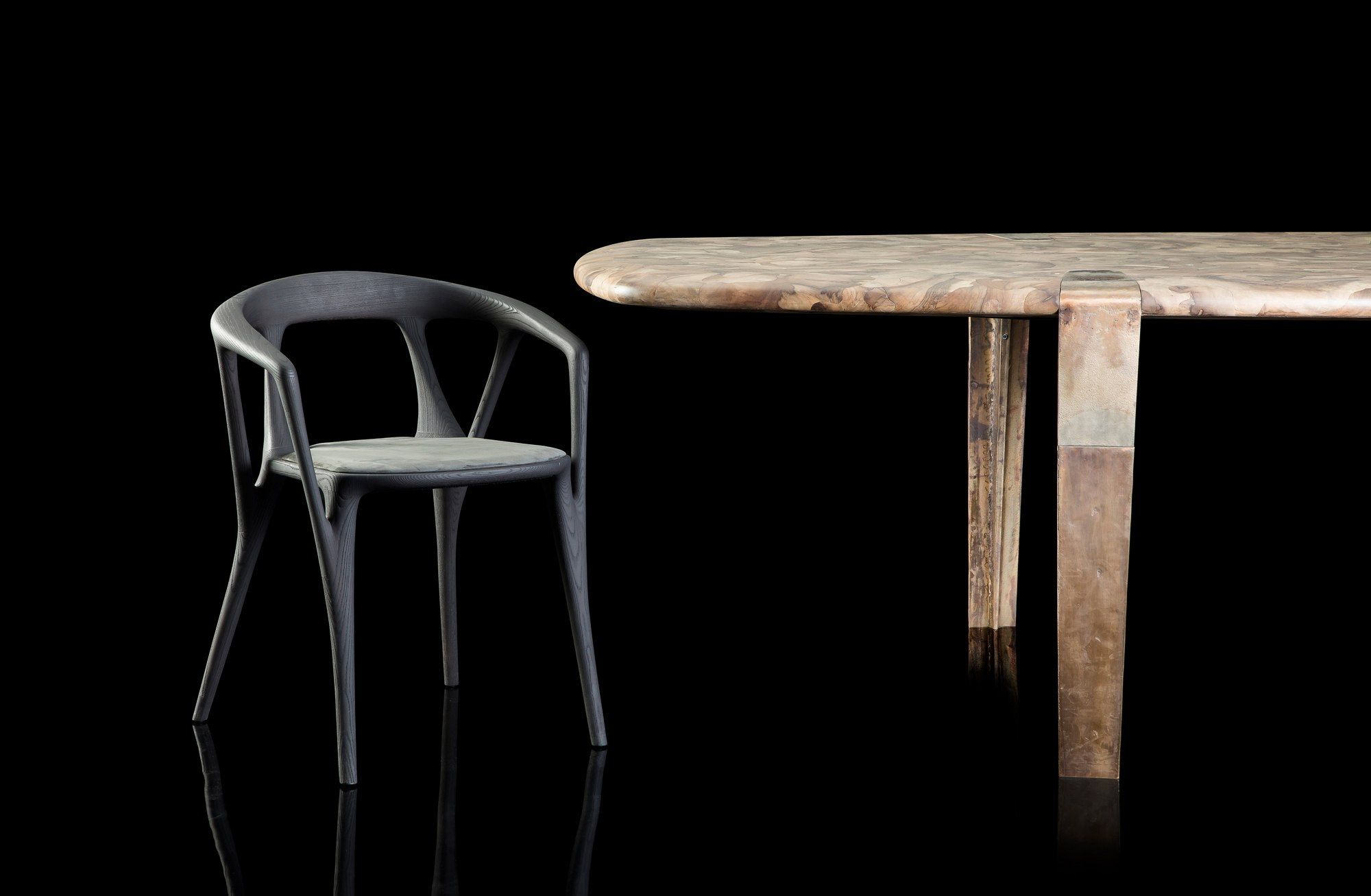 SAVANNA Wooden chair with integrated cushion By Henge | design Stephen ...