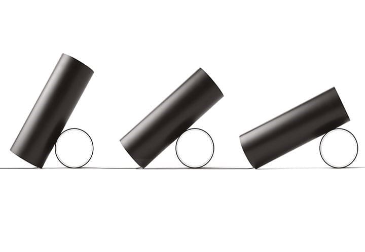 SAWARU | Floor lamp By FLOS design Nendo