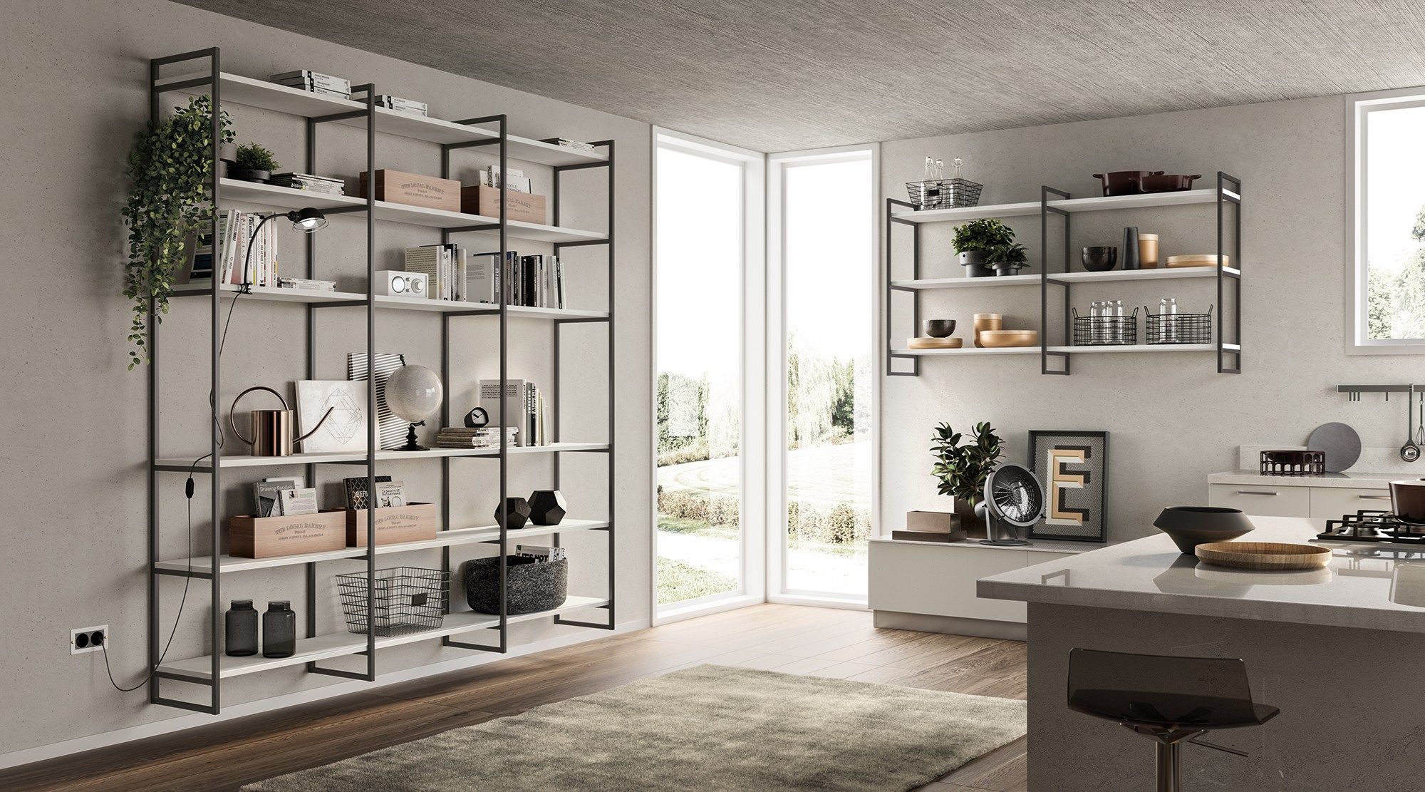 Fitted kitchen SAX By Scavolini