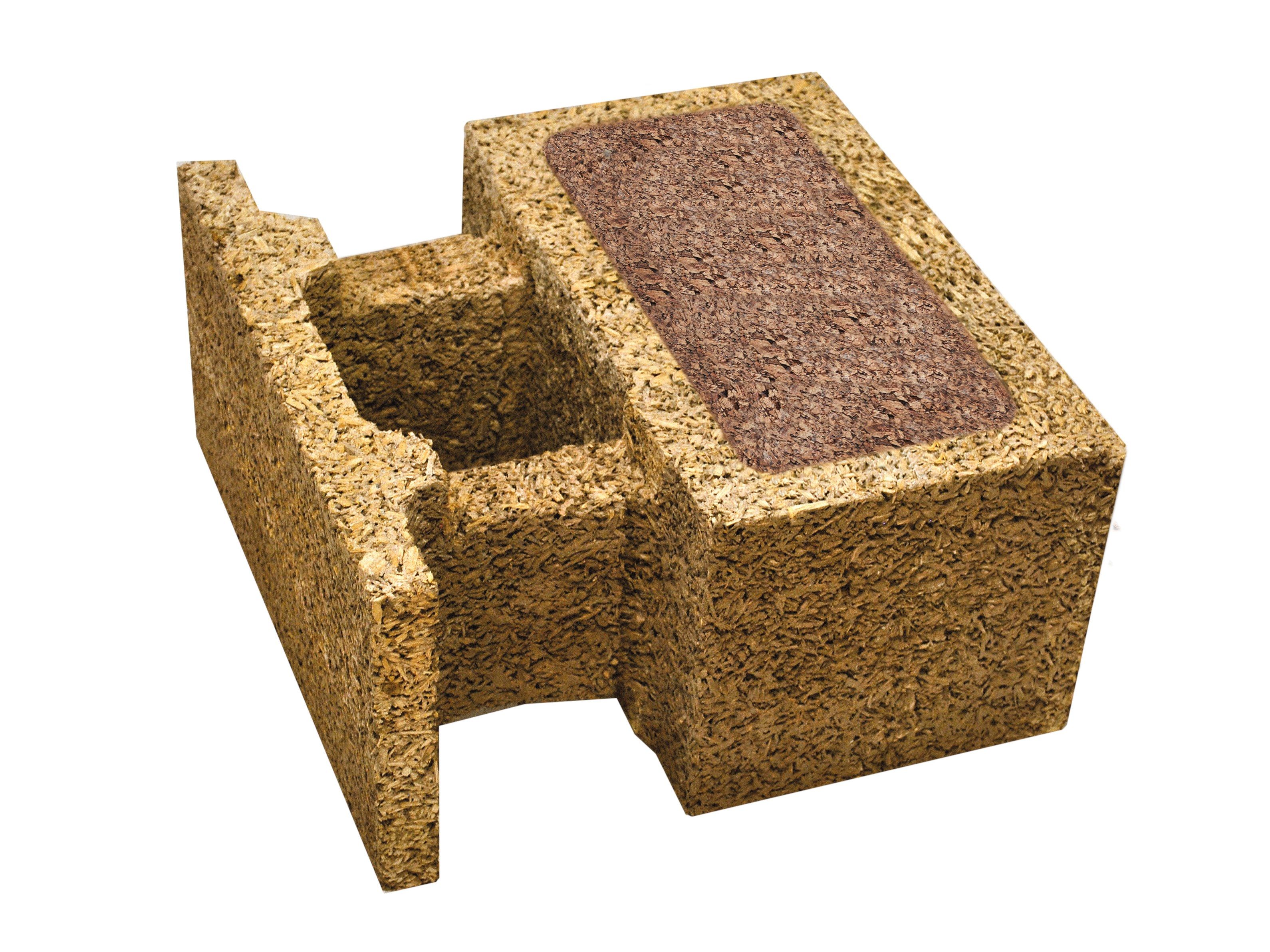 BLOCKS Wood-concrete loadbearing block / Thermal wood-concrete block By ...