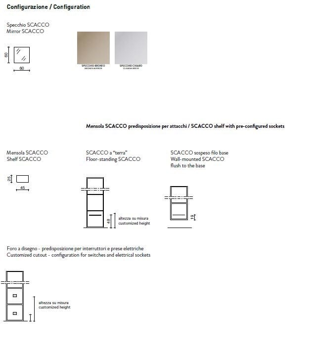 SCACCO A3 Headboard By Duomo Design | design Alessio Giovannetti