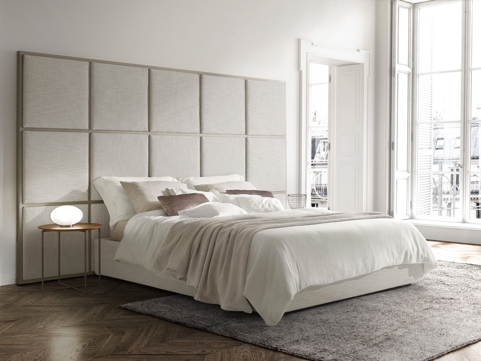 SCACCO A3 Headboard By Duomo Design | design Alessio Giovannetti
