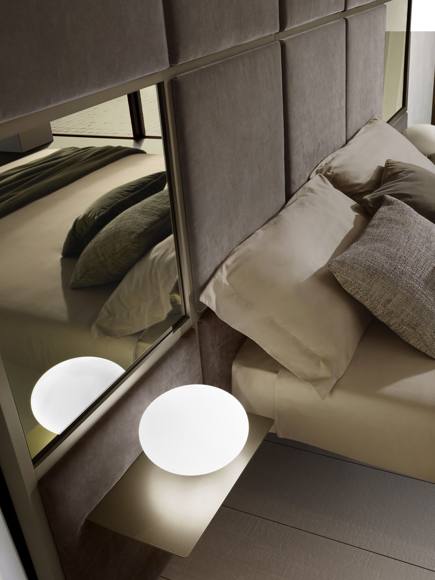 SCACCO A3 Headboard By Duomo Design | design Alessio Giovannetti