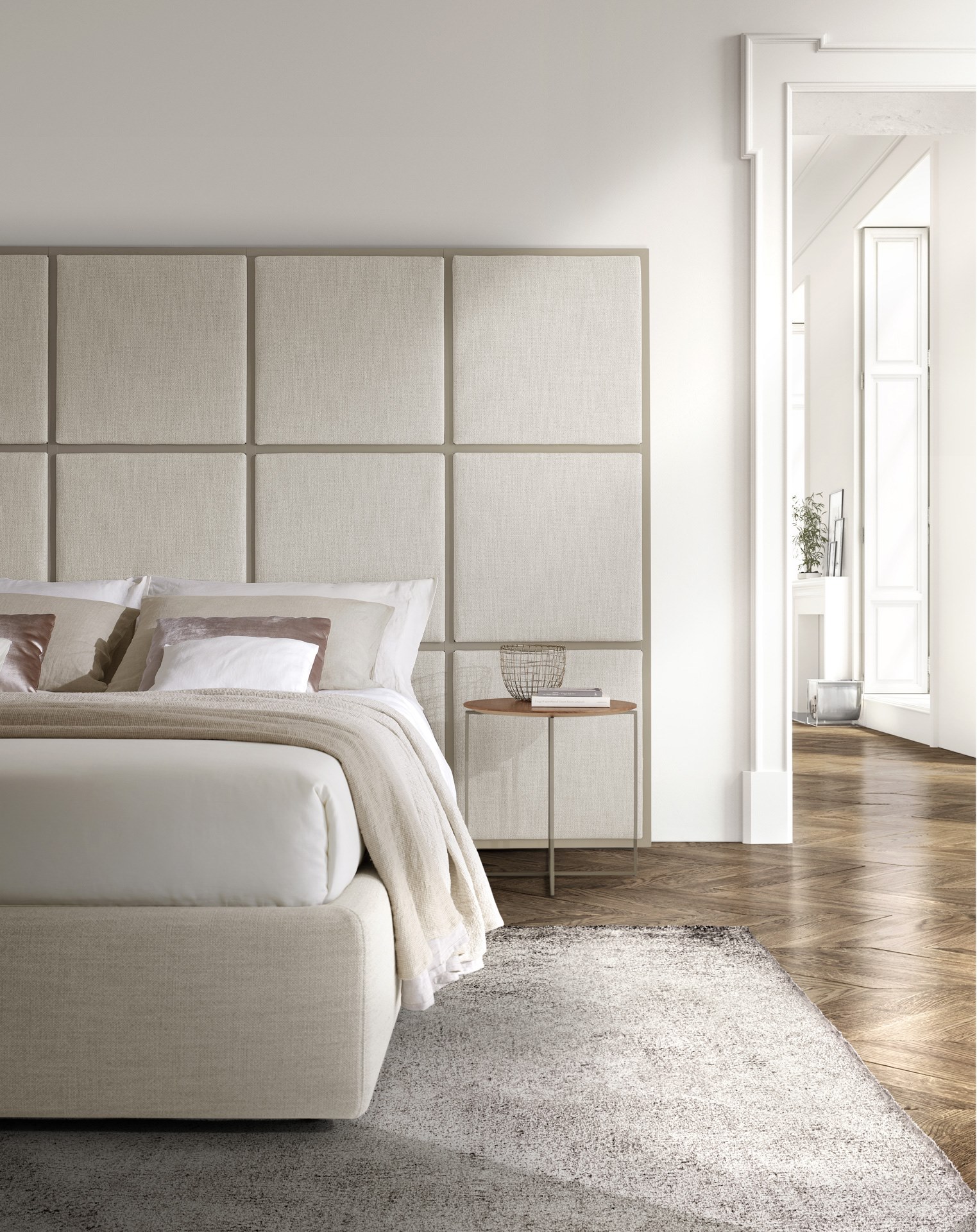 SCACCO A3 Headboard By Duomo Design | design Alessio Giovannetti