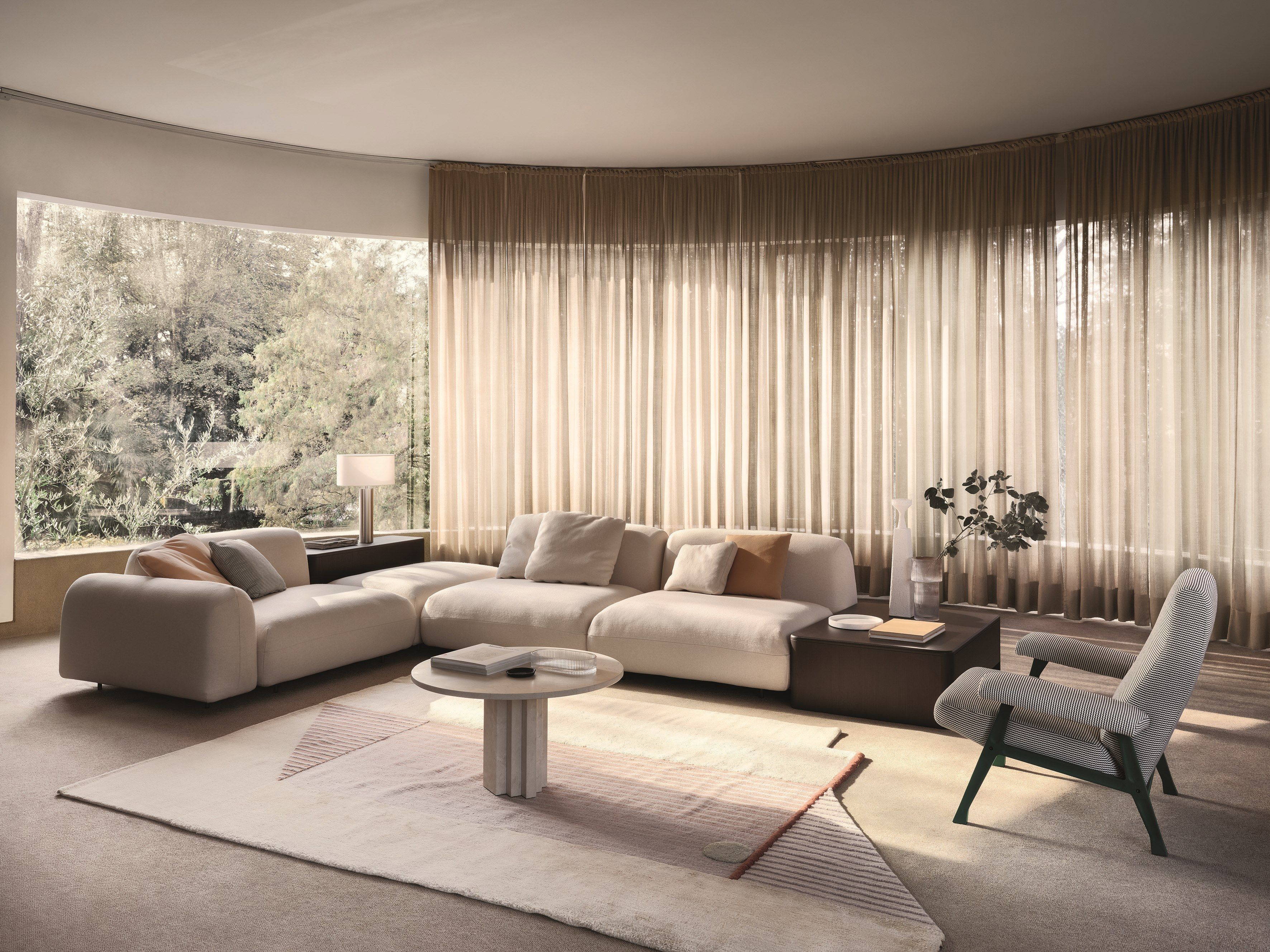 SCALEA Coffee table By arflex | design Bernhardt & Vella