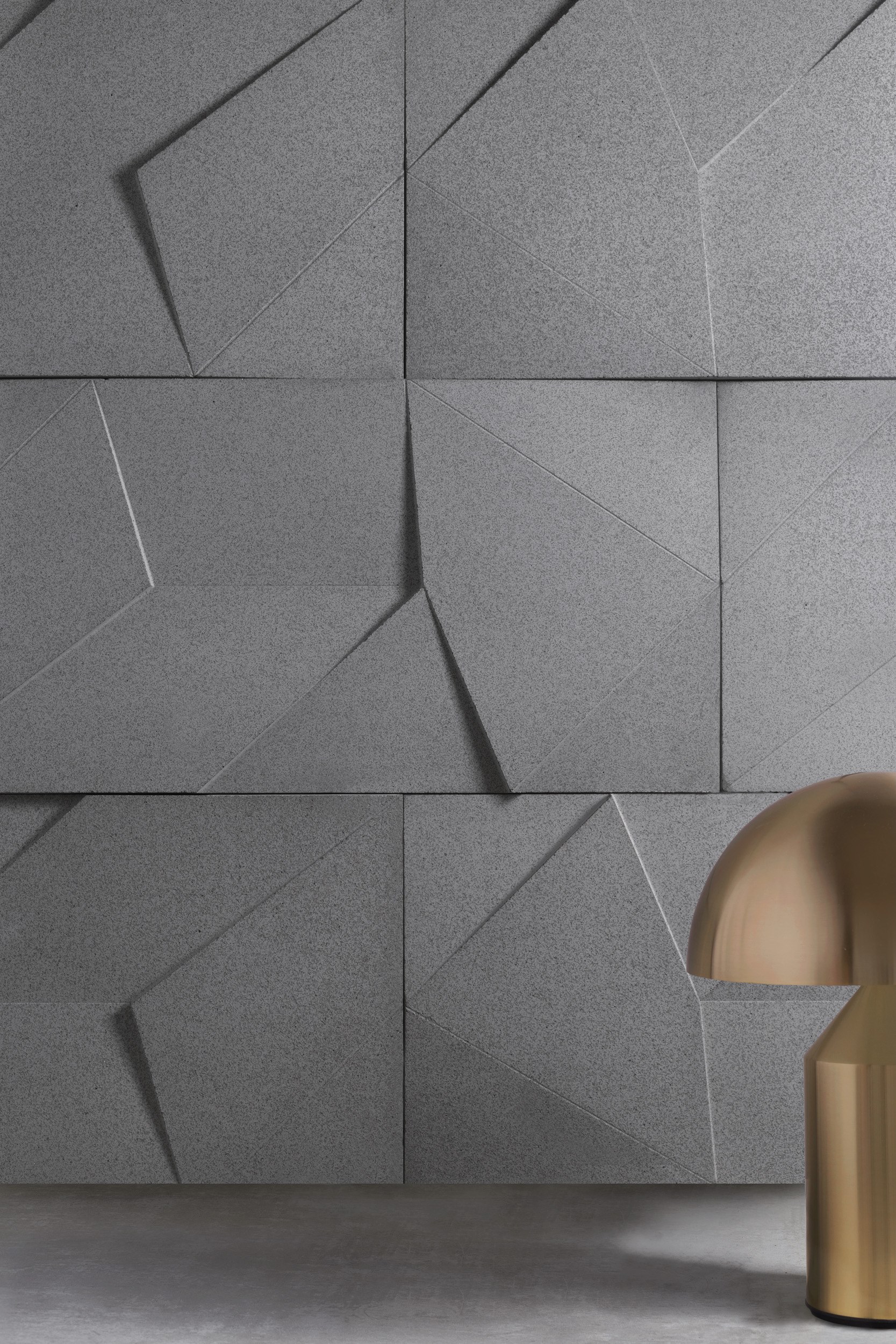 SCALENO Cement 3D Wall Cladding By Castelatto Italia