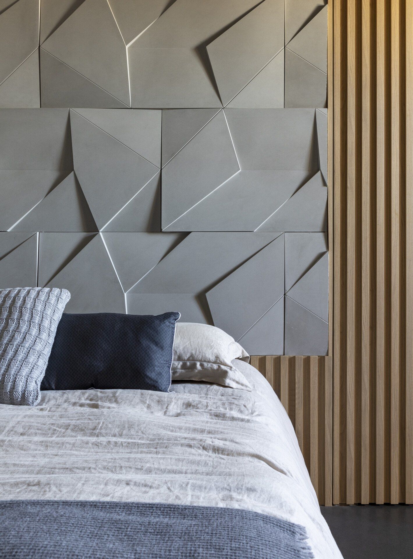 SCALENO Revestimiento de parede 3D de cimento By Castelatto Italia