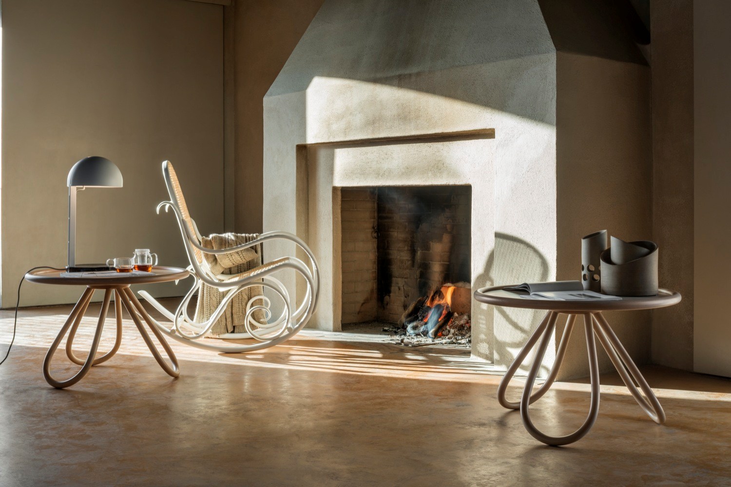 SCHAUKELSTUHL Rocking chair with armrests By Wiener GTV Design | design ...