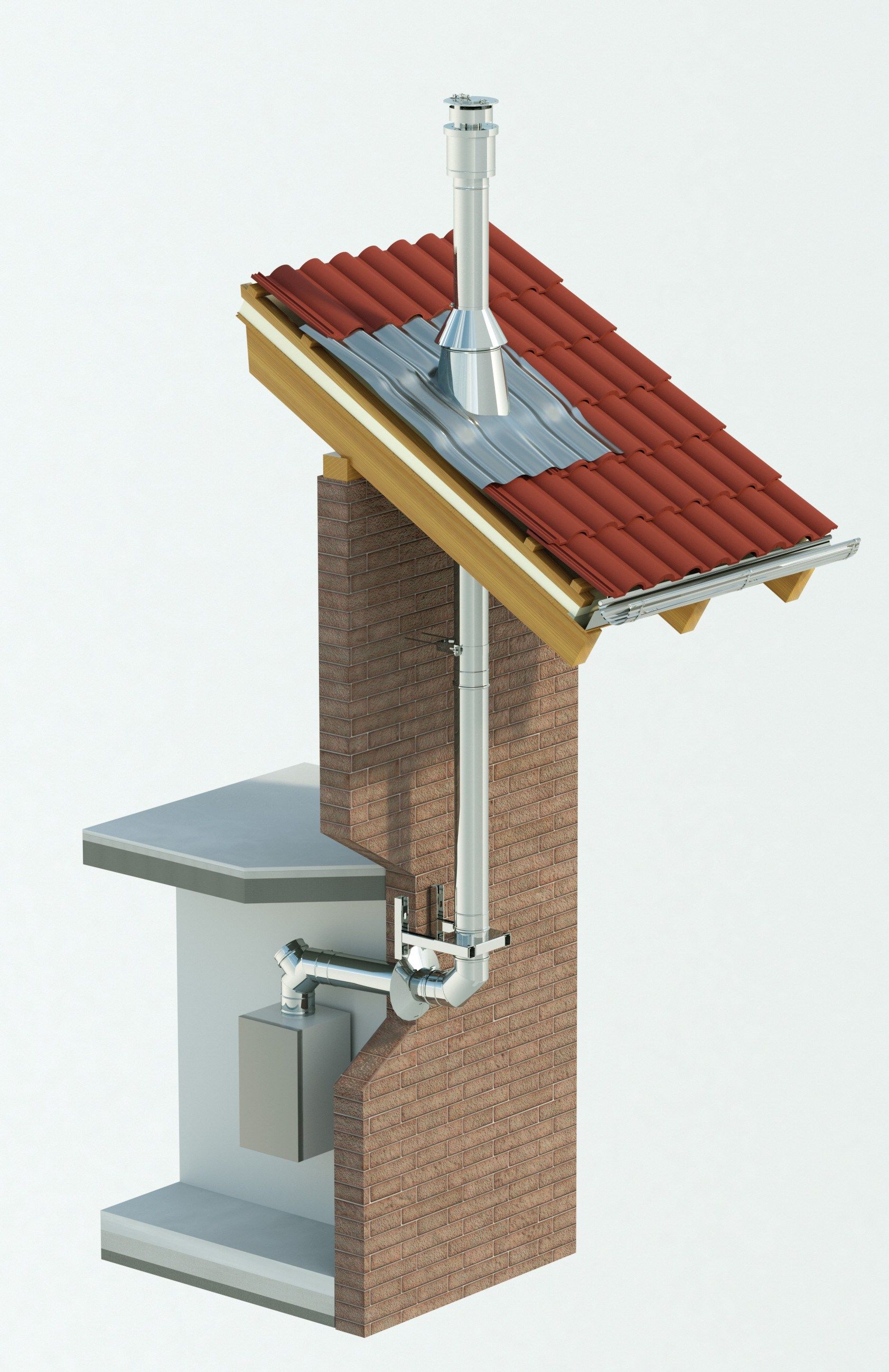 SCHIEDEL CFS IL CAMINO CAVEDIO | Stainless steel flue By Schiedel