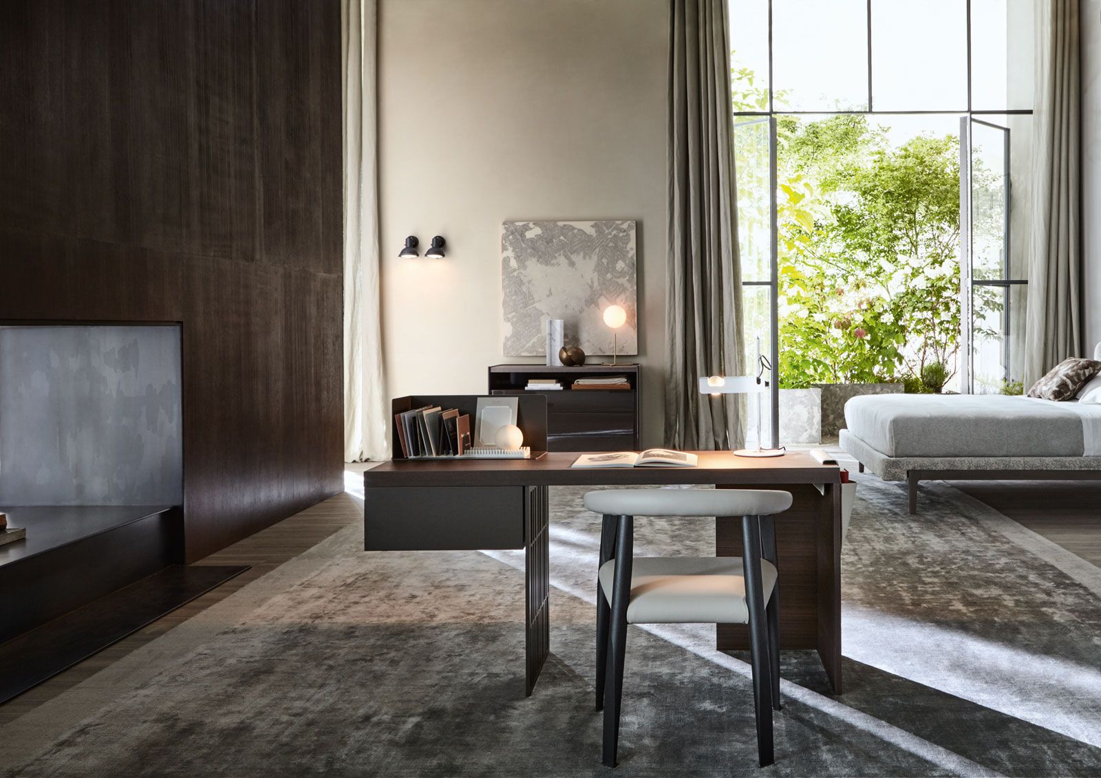 SCRIBA Writing desk By Molteni & C. | design Patricia Urquiola