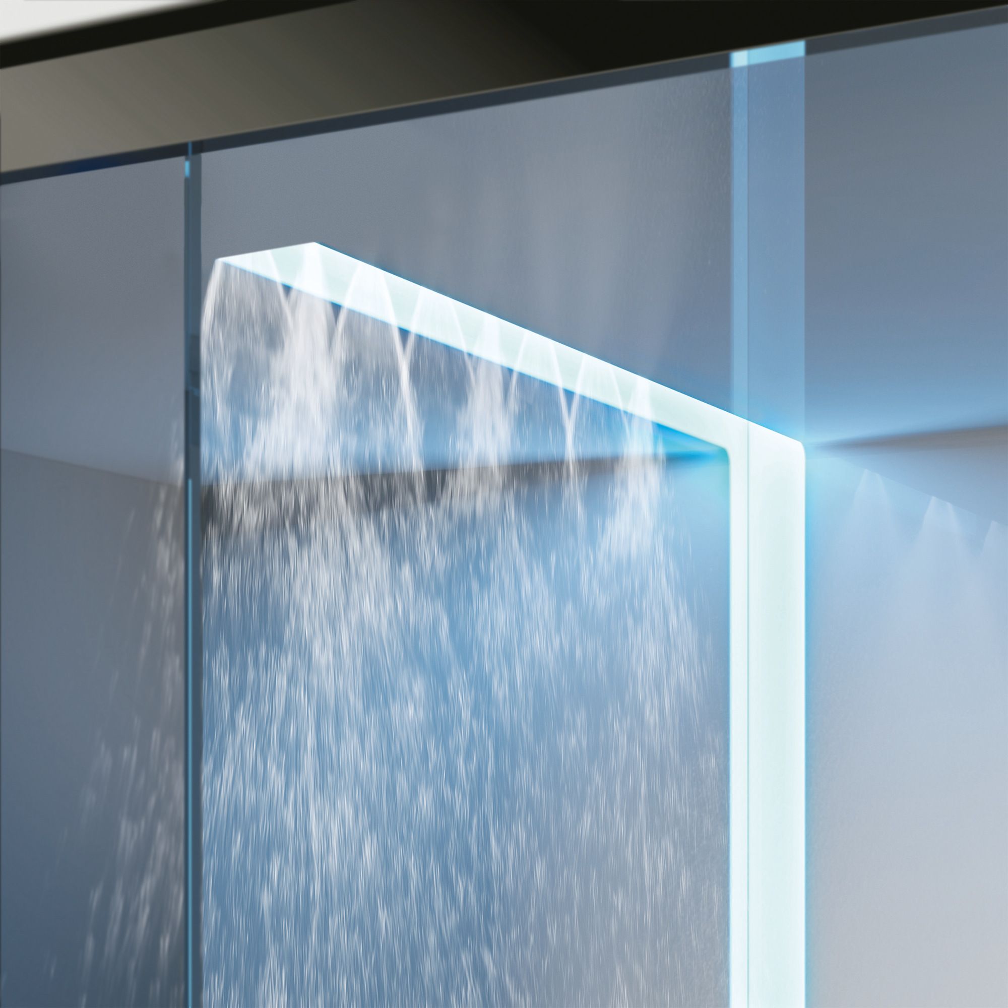 Doccia walk-in rettangolare in vetro SCURETTO Walk Through By Gruppo ...