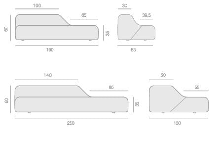 SEASON | Bench By Viccarbe design Piero Lissoni