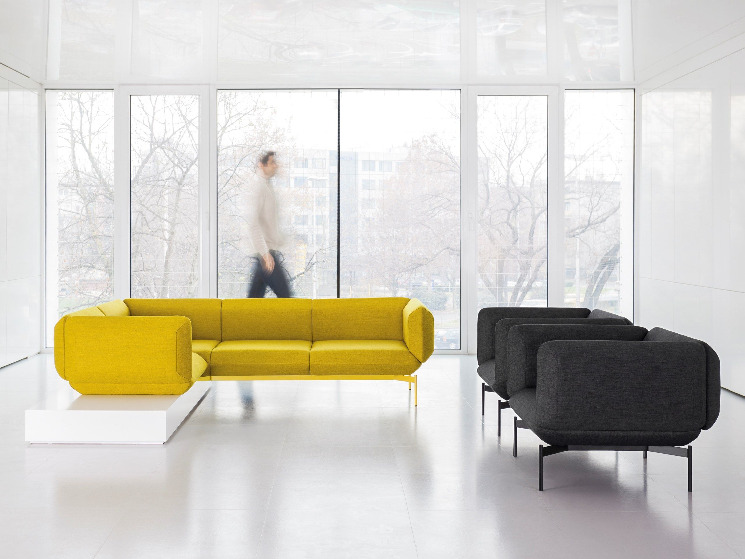 SEGMENT | 3 seater sofa Segment Collection By prostoria design Numen ...