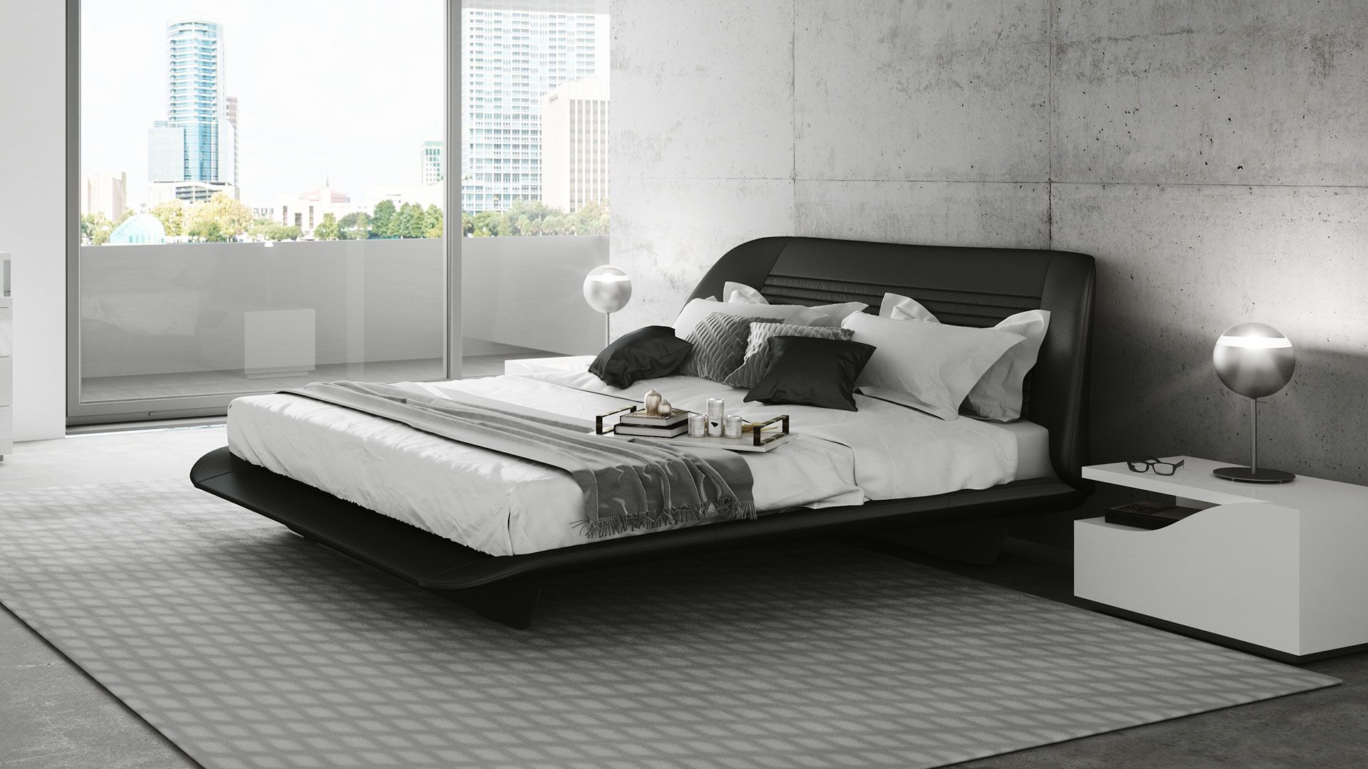 SEGNO | Bed Segno Collection By Reflex design Pininfarina