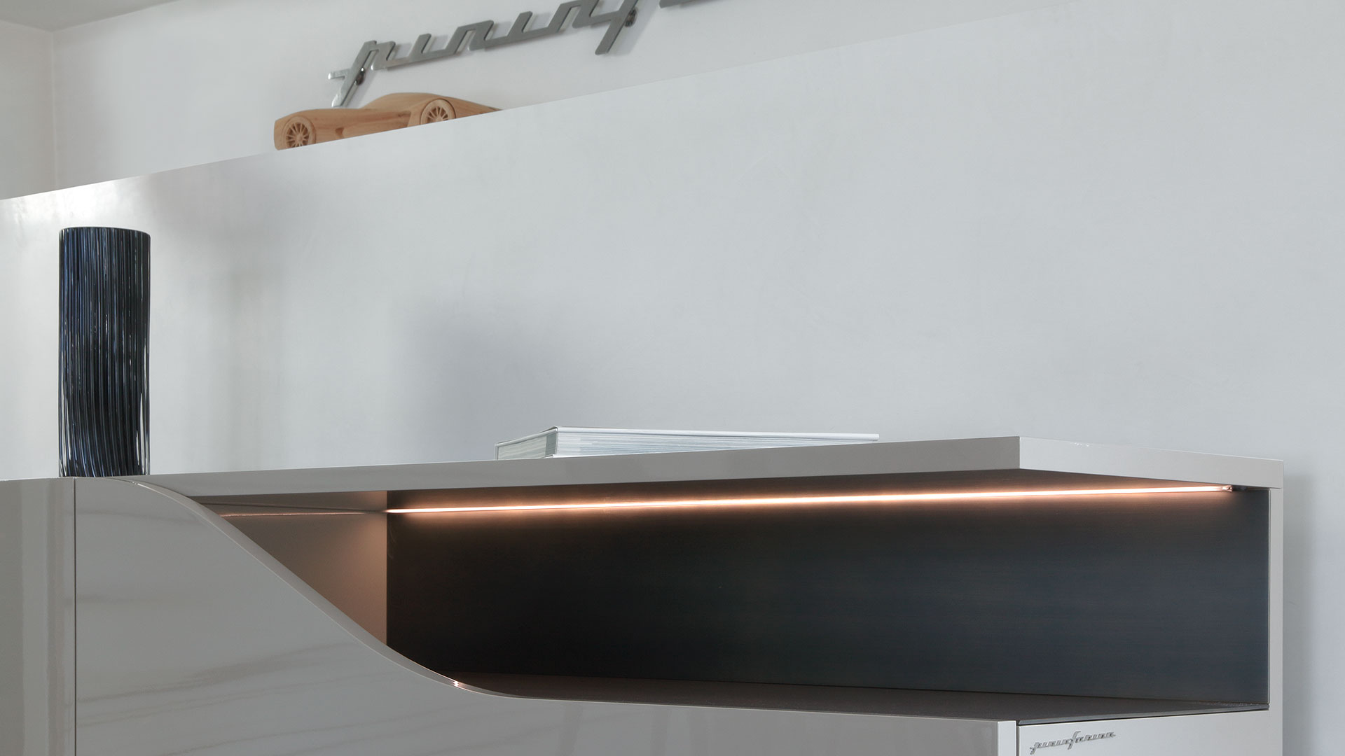 SEGNO Wooden sideboard By Reflex | design Pininfarina Extra s.r.l.
