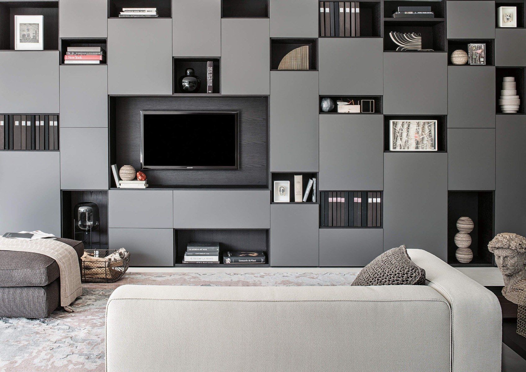 SELECTA | Storage wall Selecta Collection By Lema