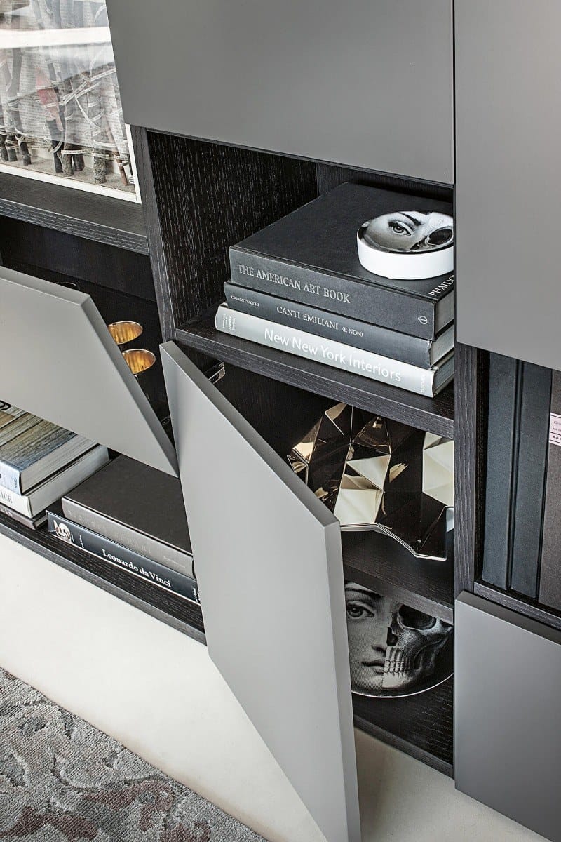 SELECTA | Storage wall Selecta Collection By Lema