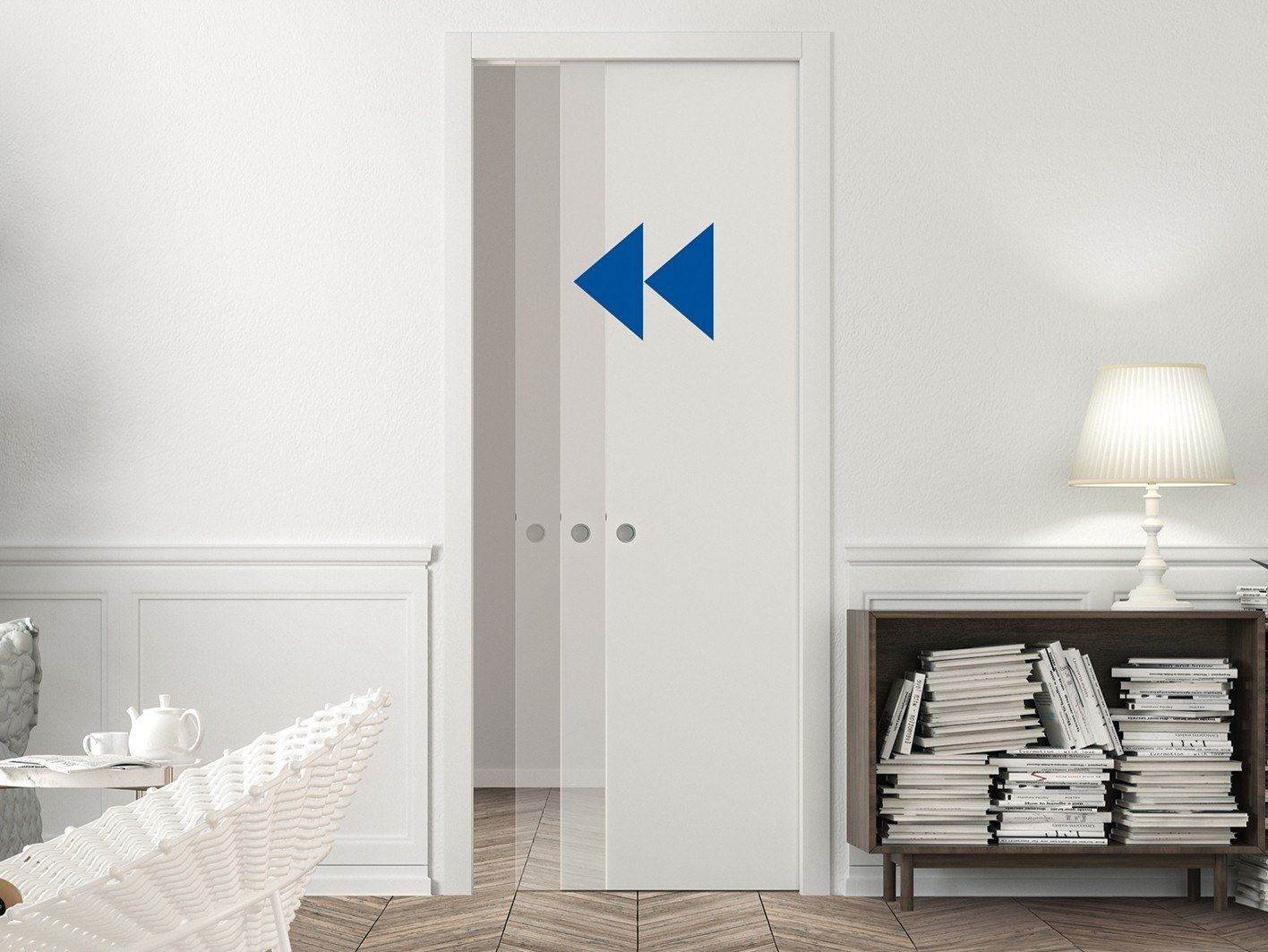 Mechanical self-closing system for pocket door system Self-closing ...