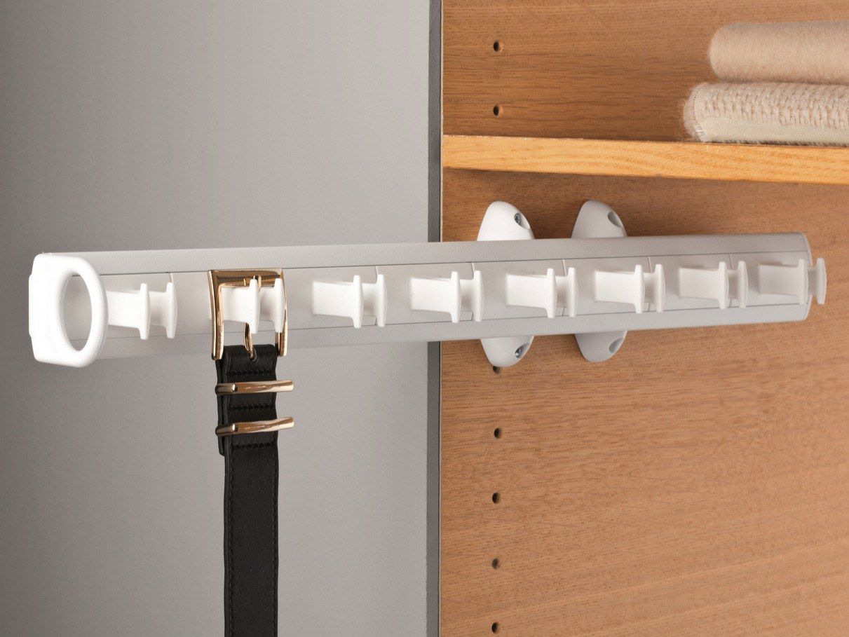 SELF SYSTEM Pull-out Belt rack By Servetto | design Paolo Nava