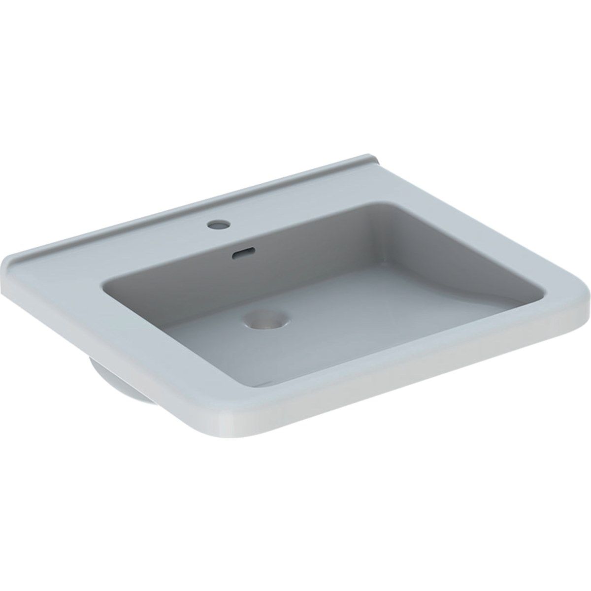 SELNOVA COMFORT SQUARE Vitreous China washbasin for disabled By Geberit