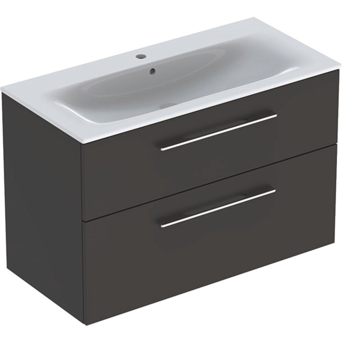 Mobile lavabo sospeso con cassetti SELNOVA SQUARE | Mobile lavabo ...