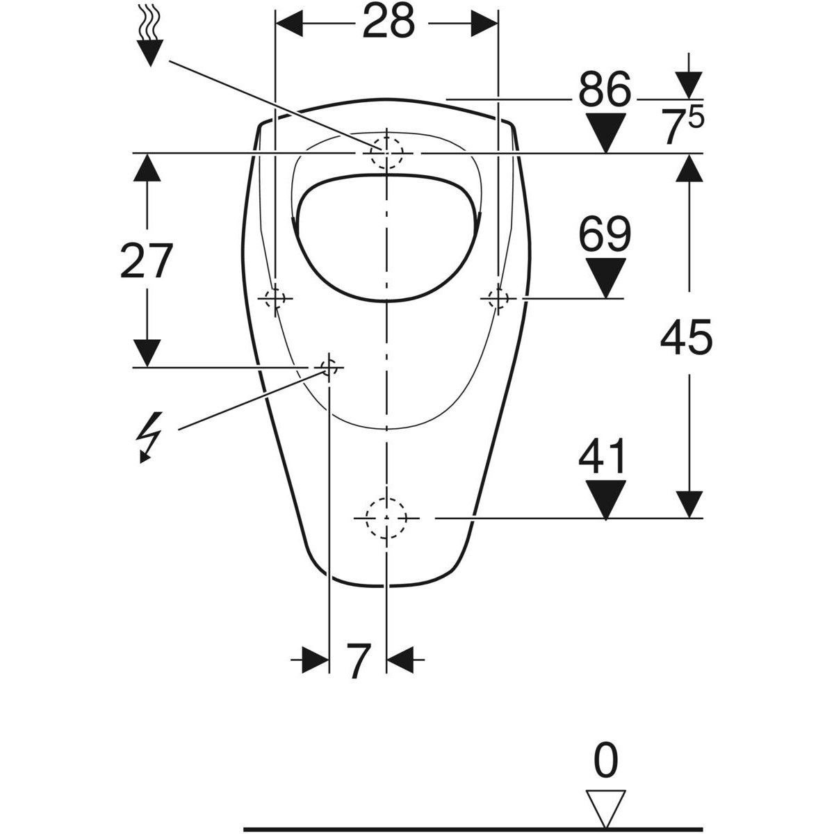 SELNOVA | Urinario By Geberit