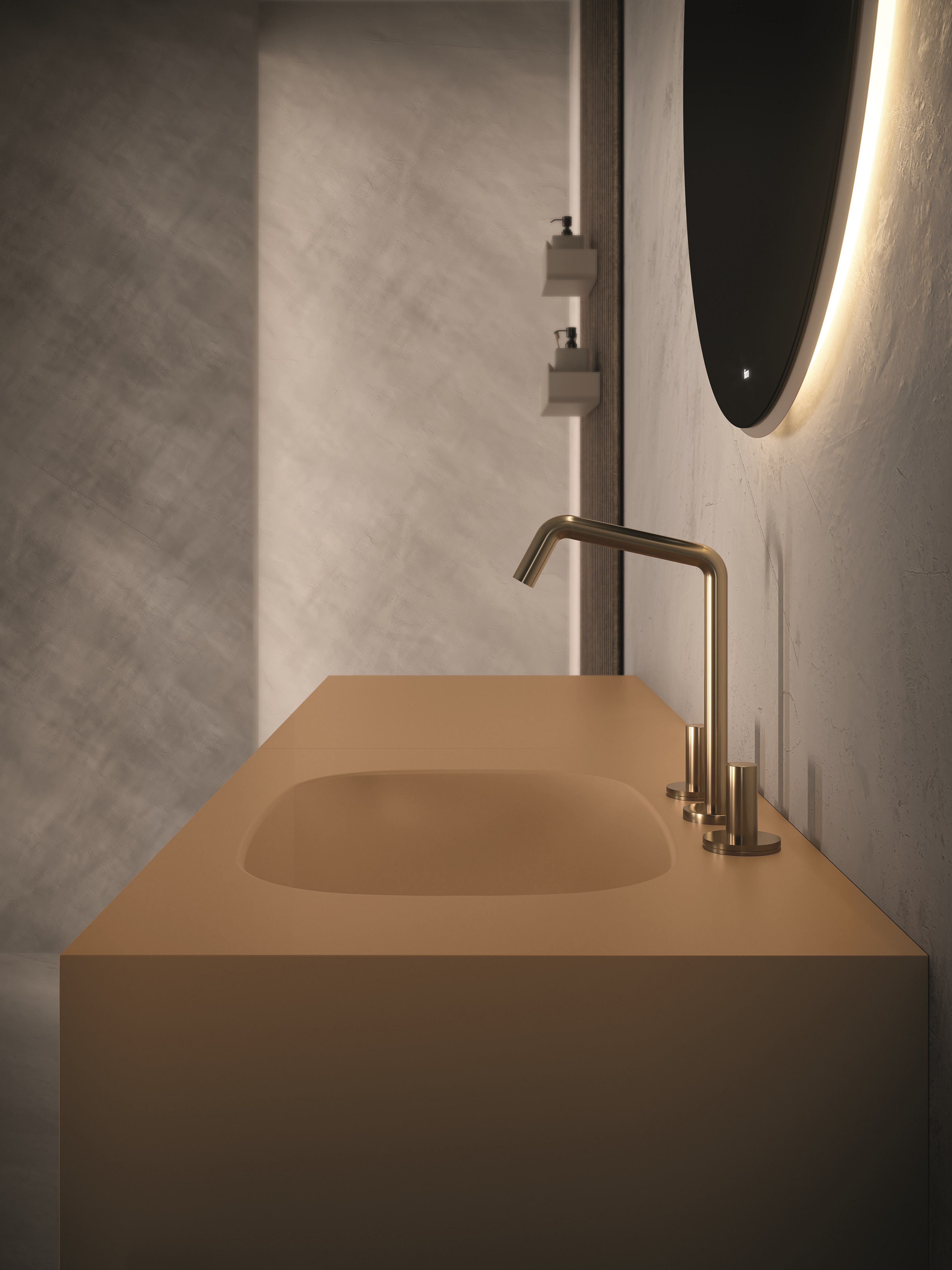 SEN | Floor-standing vanity unit Sen Collection By Fiora design Mario Ruiz