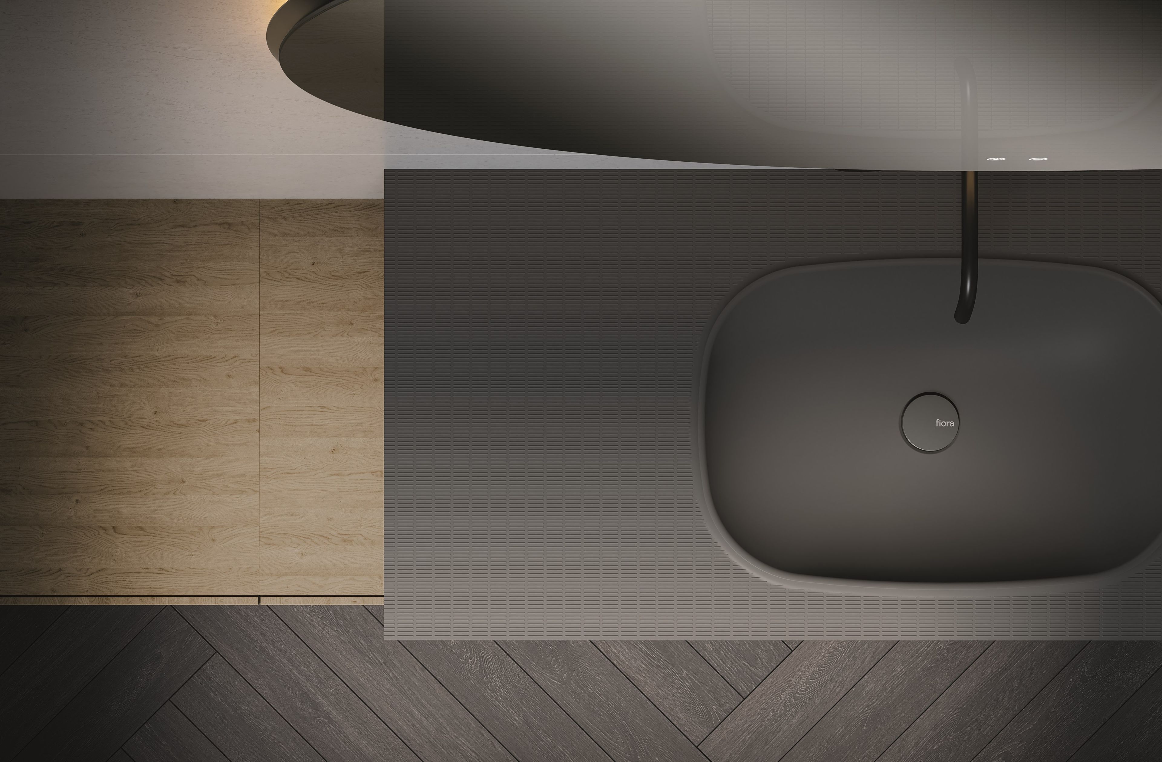 SEN | Wall-mounted vanity unit Sen Collection By Fiora design Mario Ruiz