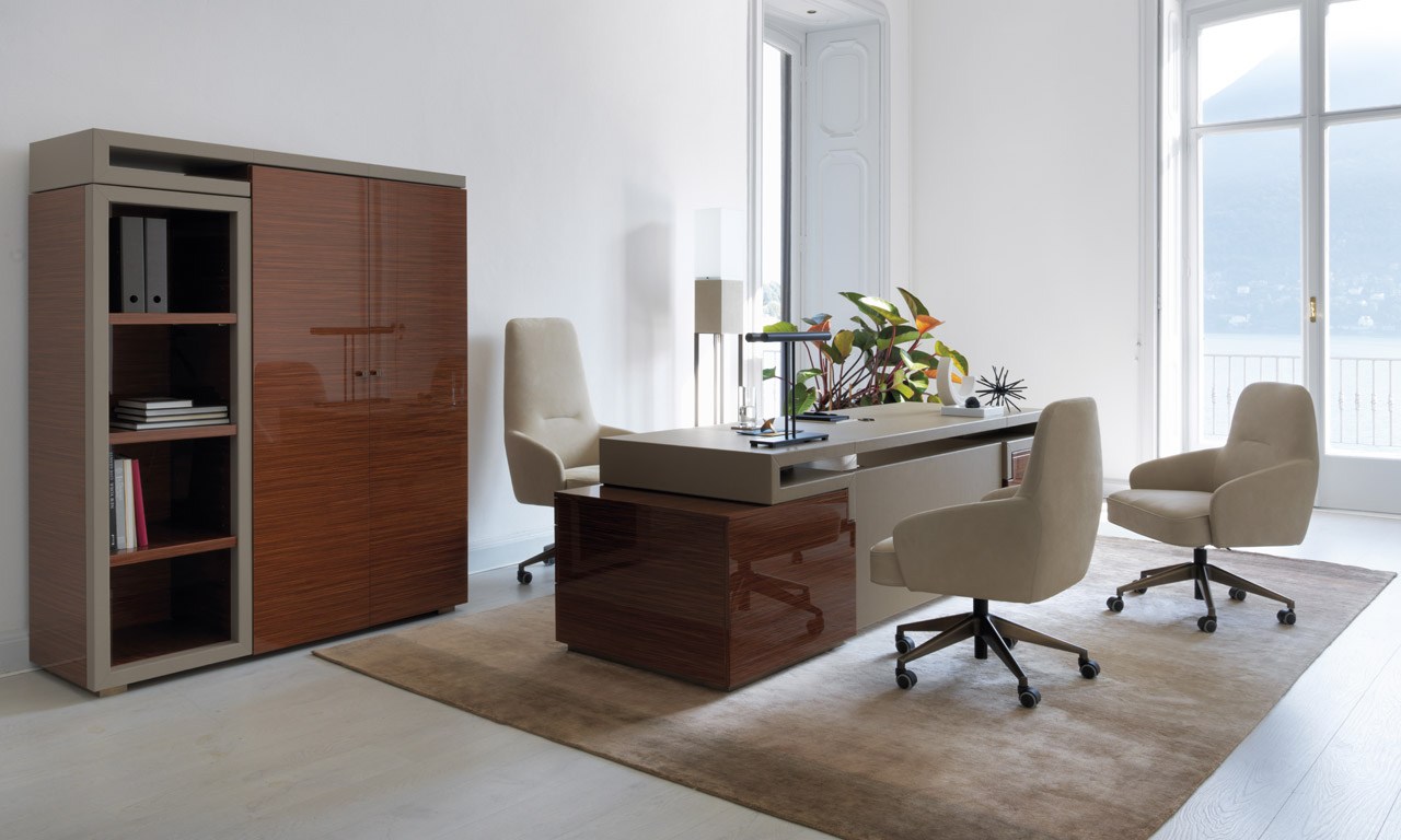 SENATO | Tall office storage unit Milano Collection Collection By OAK ...