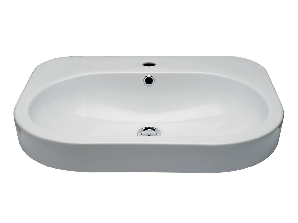 SENIOR 46 Ceramic washbasin for disabled By Saniline