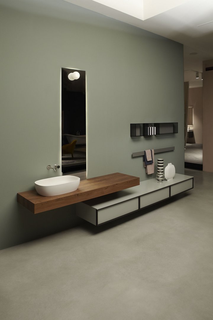 SENSO Flumood® washbasin By Antoniolupi | design Nevio Tellatin