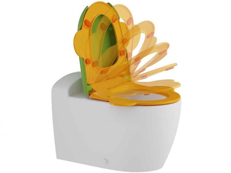 SENTO KIDS Plastic toilet seat with soft close By VitrA Bathrooms ...