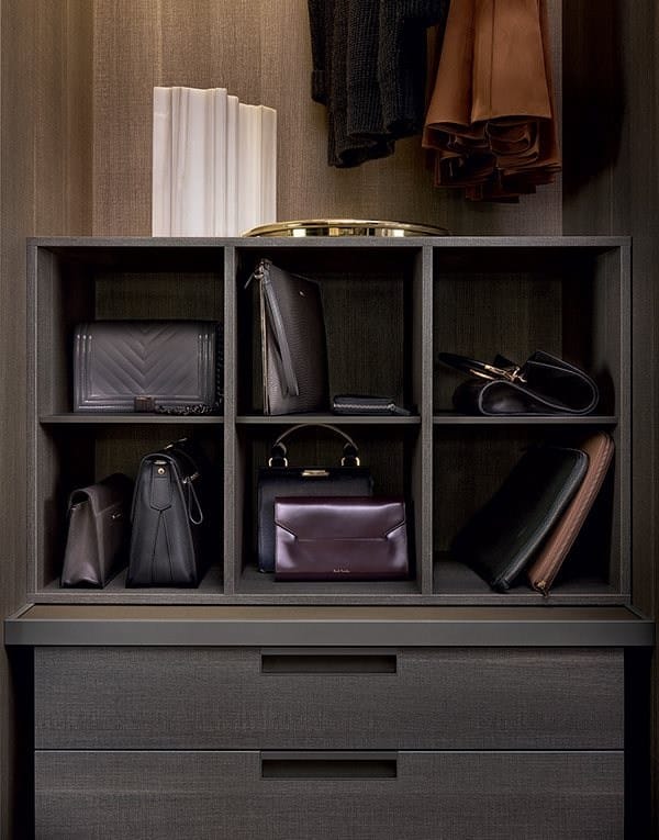 SENZAFINE Walk-in wardrobe By Poliform