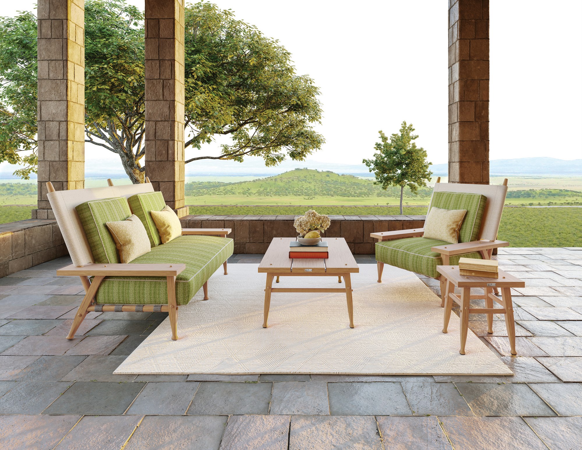 SERENGETI | Garden armchair By JANUS et Cie design Philippe Starck